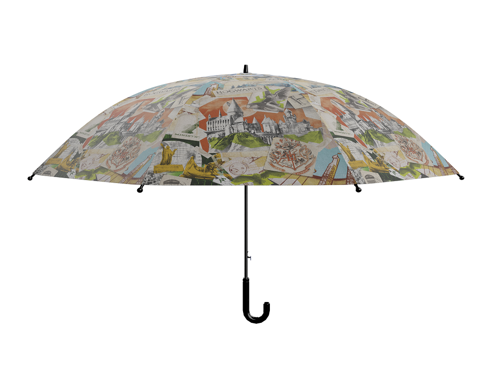 HARRY POTTER - Castle - Automatic Umbrella 54 cm : ShopForGeek.com ...