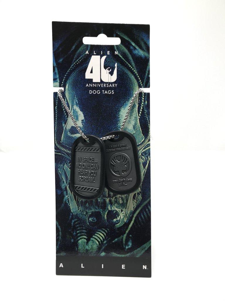 ALIEN - 40th Anniversary - Limited Edition Dog Tags : ShopForGeek.com ...