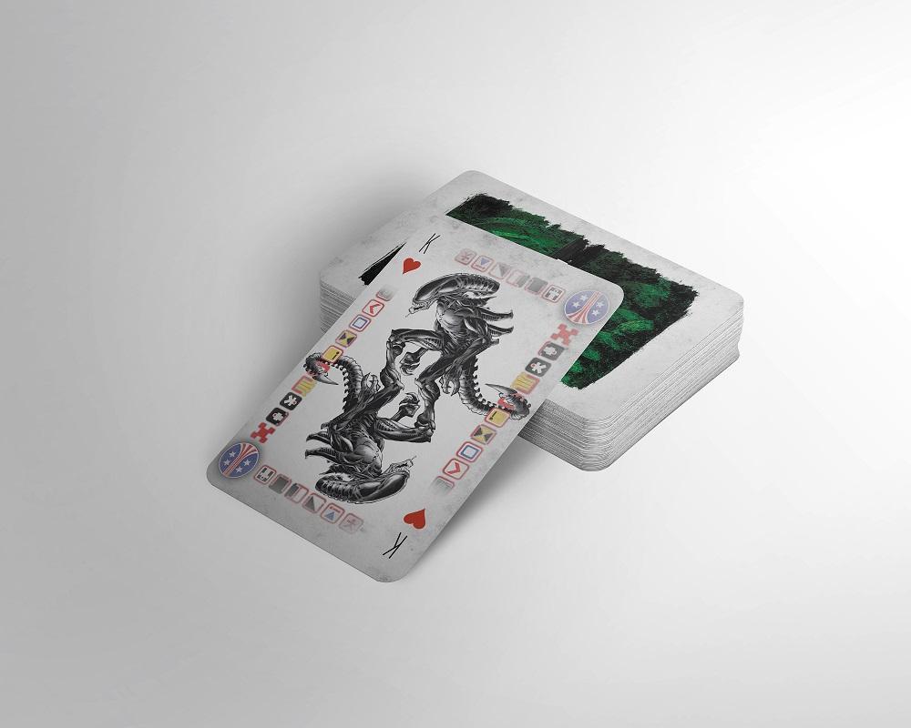 ALIEN - 40th Anniversary - Exclusive Playing Cards : ShopForGeek.com ...