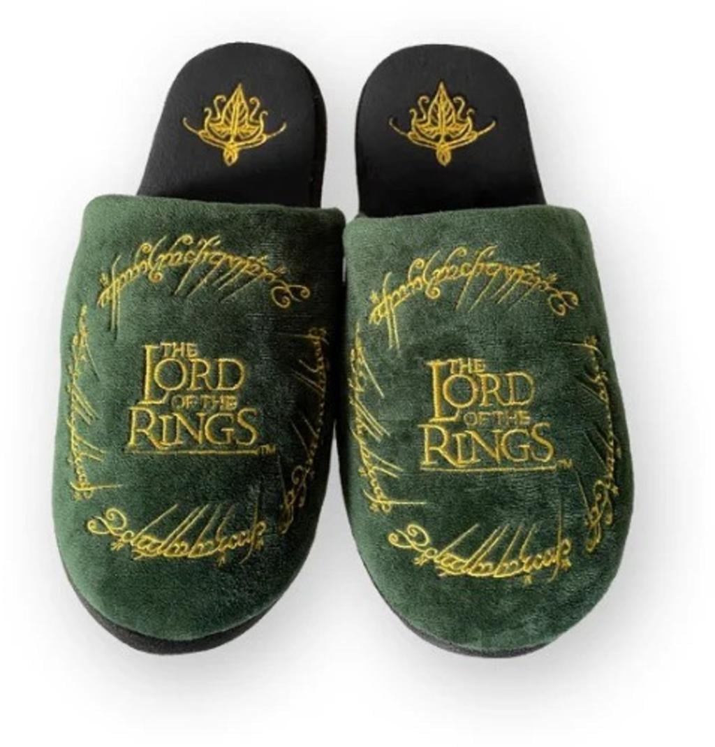 LORD OF THE RINGS - Mule Slippers - Elven Ring UK 8+ : ShopForGeek.com ...