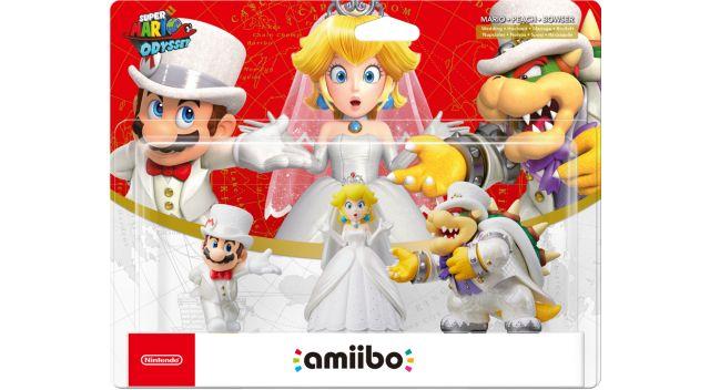 AMIIBO Super Mario Odyssey Wedding Trio Pack : ShopForGeek.com: Others ...