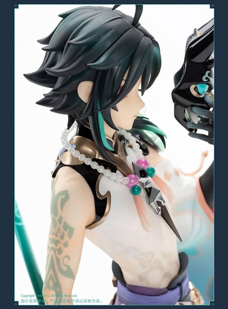 GENSHIN IMPACT - Xiao "Guardian Yaksha Version" - Statue 27cm : ShopForGeek.com: Figurine Gaming