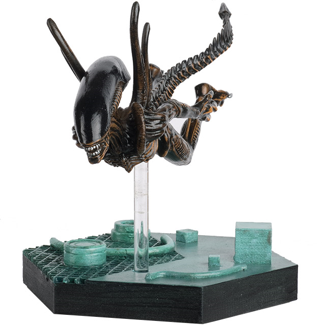 ALIEN & PREDATOR - Figurine Collection 1/16 - Swimming Alien - 21cm ...