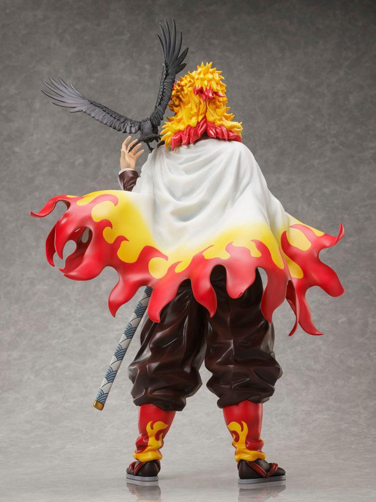 DEMON SLAYER - Kyojuro Rengoku - Figure 45cm : ShopForGeek.com ...