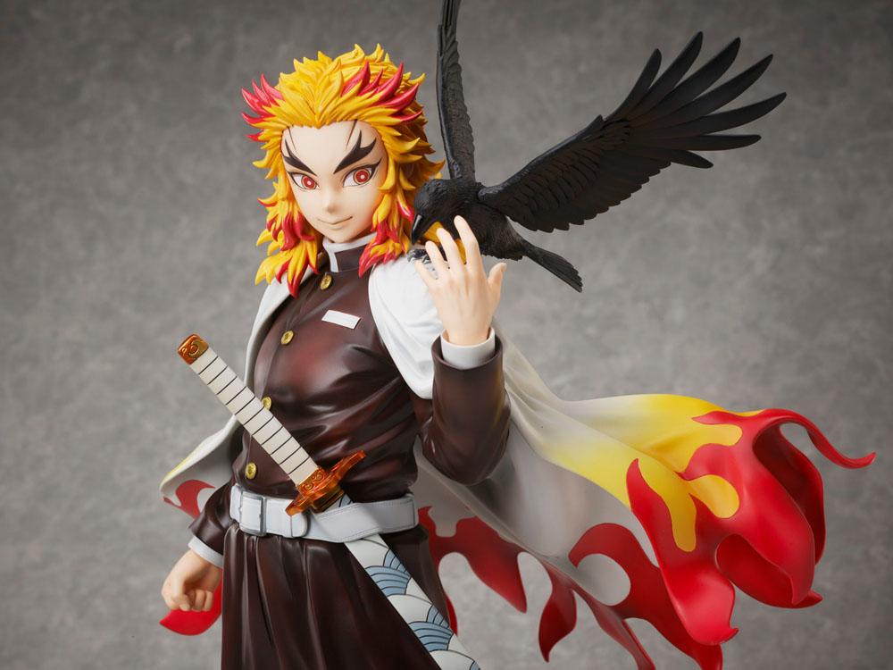 DEMON SLAYER - Kyojuro Rengoku - Figure 45cm : ShopForGeek.com ...