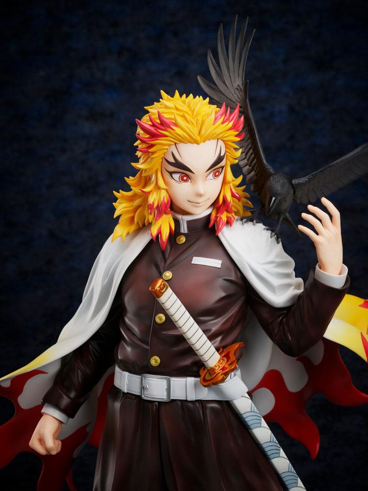 DEMON SLAYER - Kyojuro Rengoku - Figure 45cm : ShopForGeek.com ...