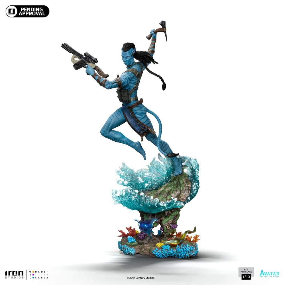 AVATAR 2 - Jake Sully - Statue BDS Art Scale 1/10 47.9cm : ShopForGeek ...