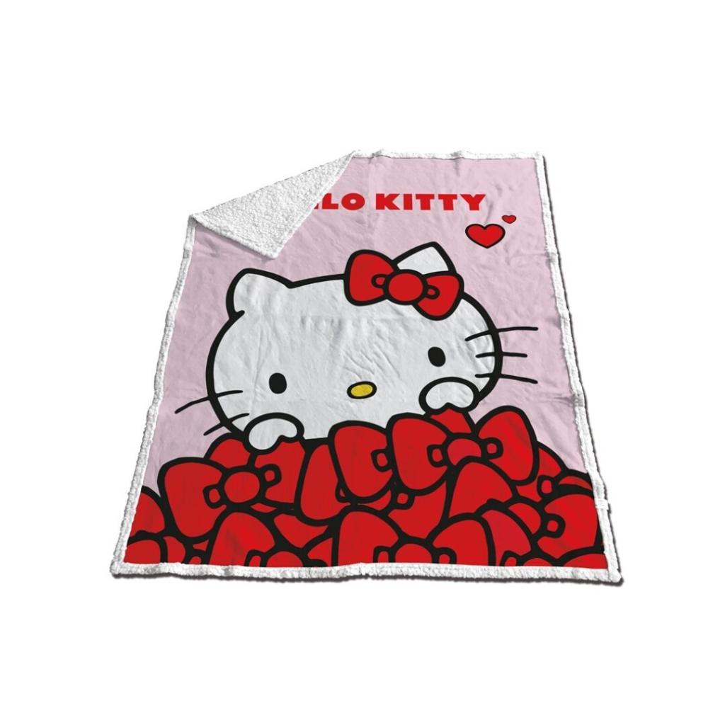 HELLO KITTY - Sherpa Blanket 130x170cm : ShopForGeek.com: Cover AyMax ...