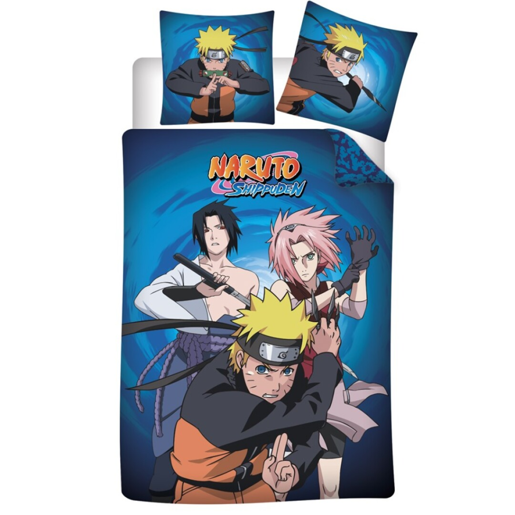 NARUTO SHIPPUDEN - Duvet Cover 140x200cm - '100% microfiber ...