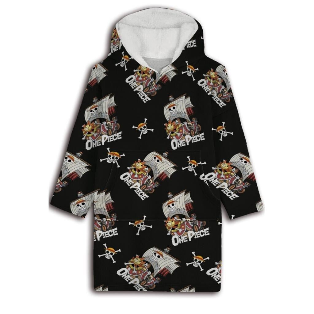 ONE PIECE - Thousand Sunny - Sweat Poncho - Adult Size : ShopForGeek ...