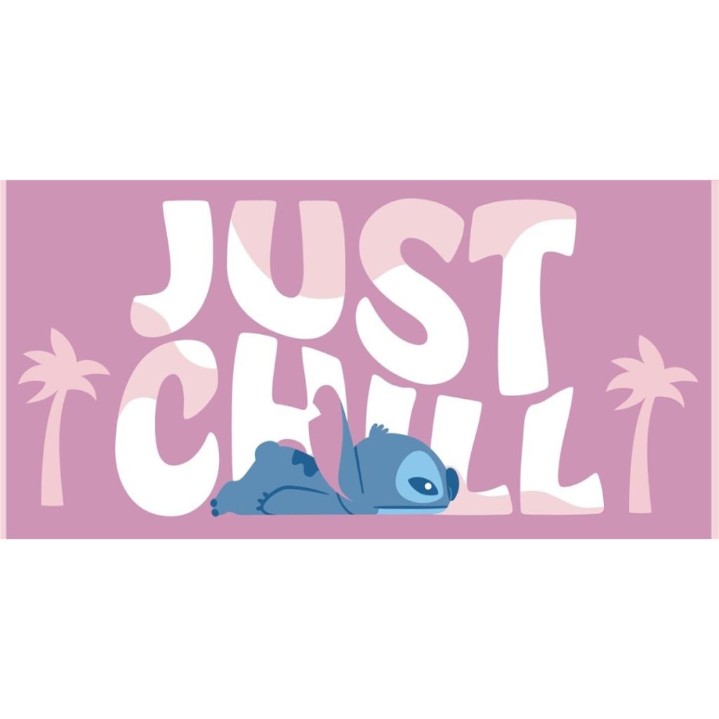 DISNEY - Stitch "Just Chill" - Beach Towel 70x140cm : ShopForGeek.com ...