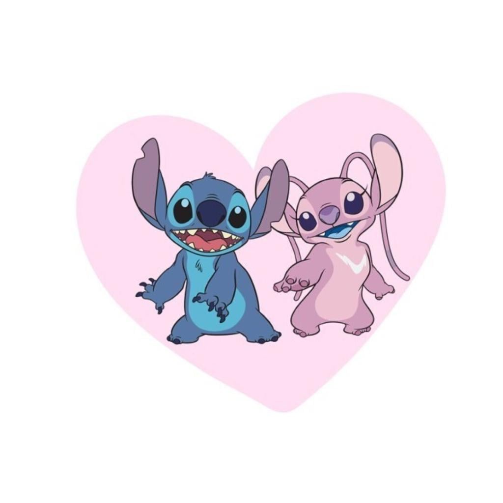 LILO & STITCH - Stitch & Angel "Heart" - Cushion : ShopForGeek.com ...