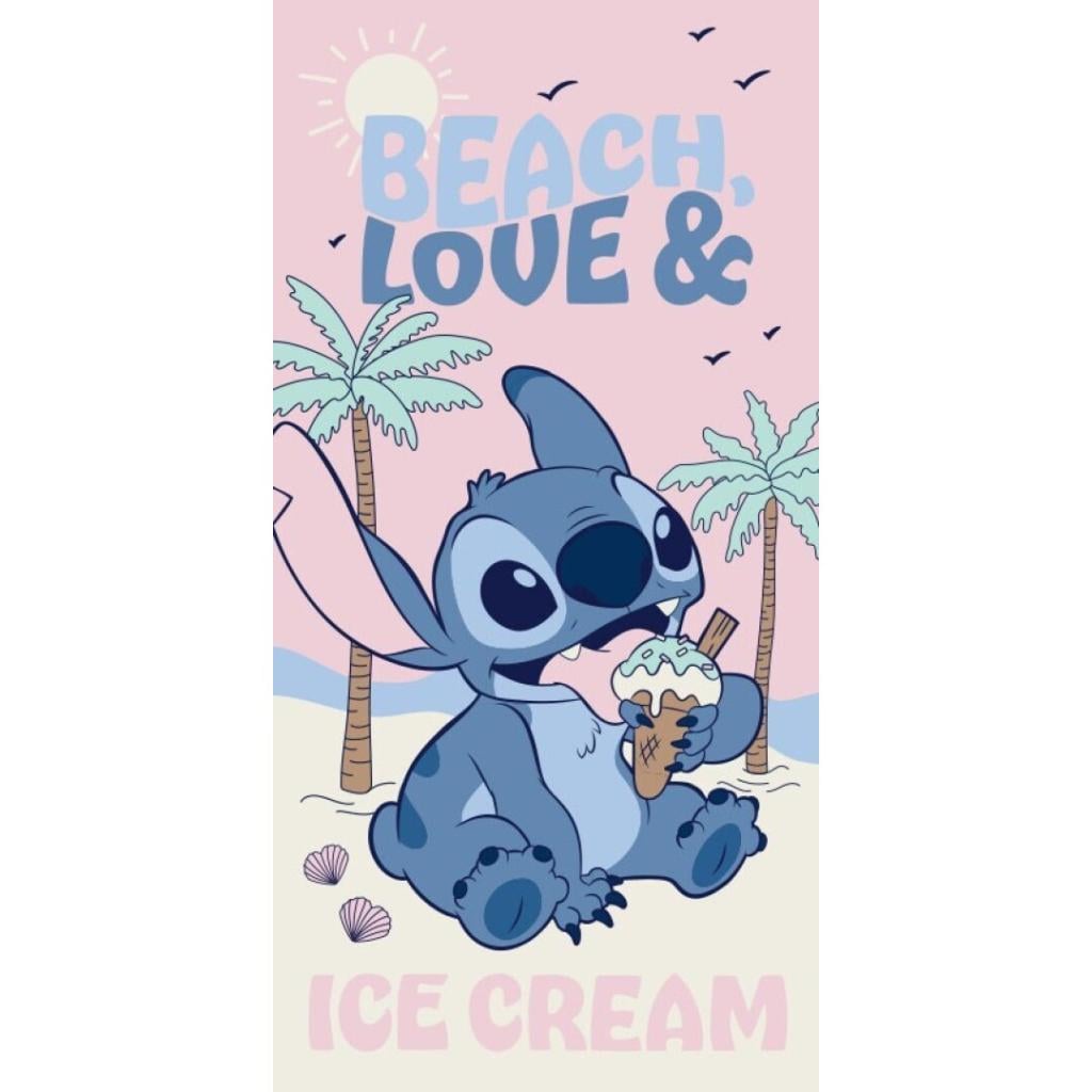 LILO & STITCH - Beach, love & Ice Cream - Beach Towel 70x140cm ...