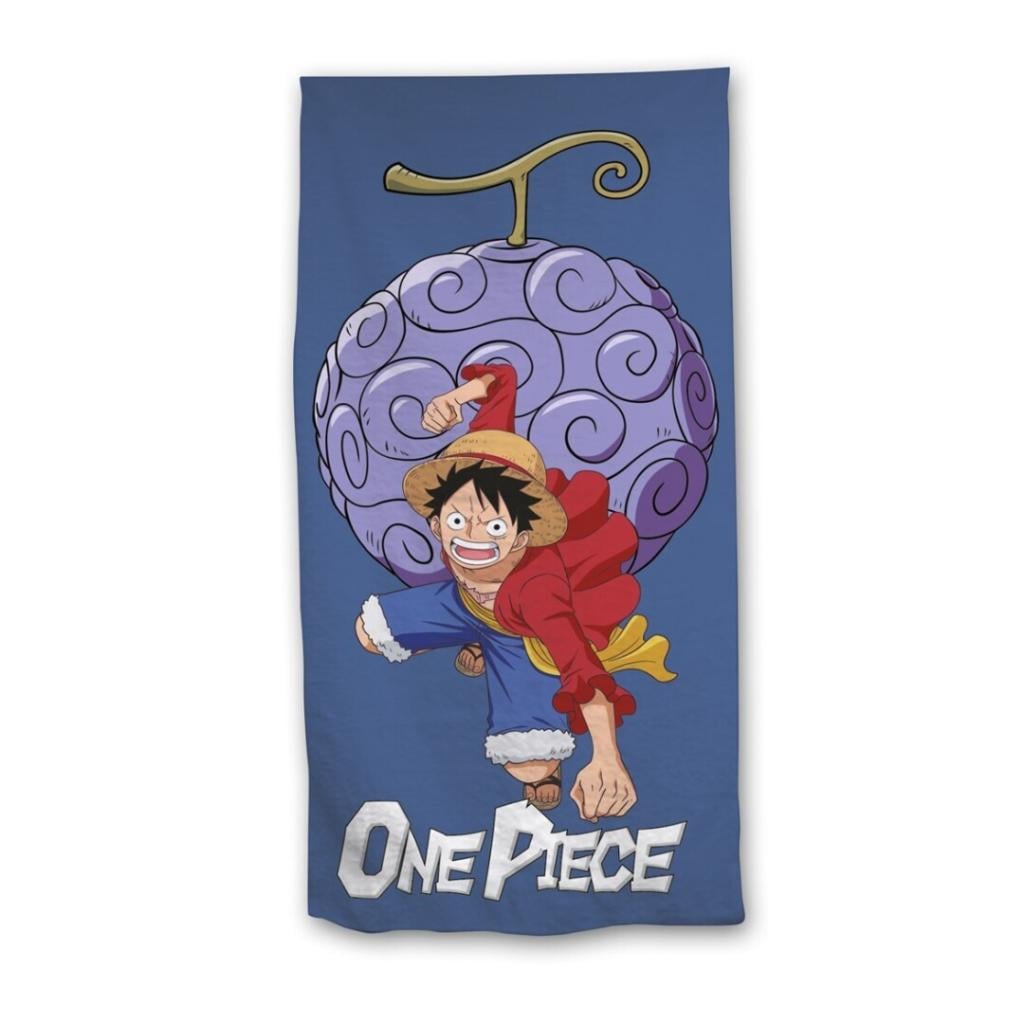 ONE PIECE - Luffy and Gomu Gomu no Mi - Beach Towel 70x140cm ...