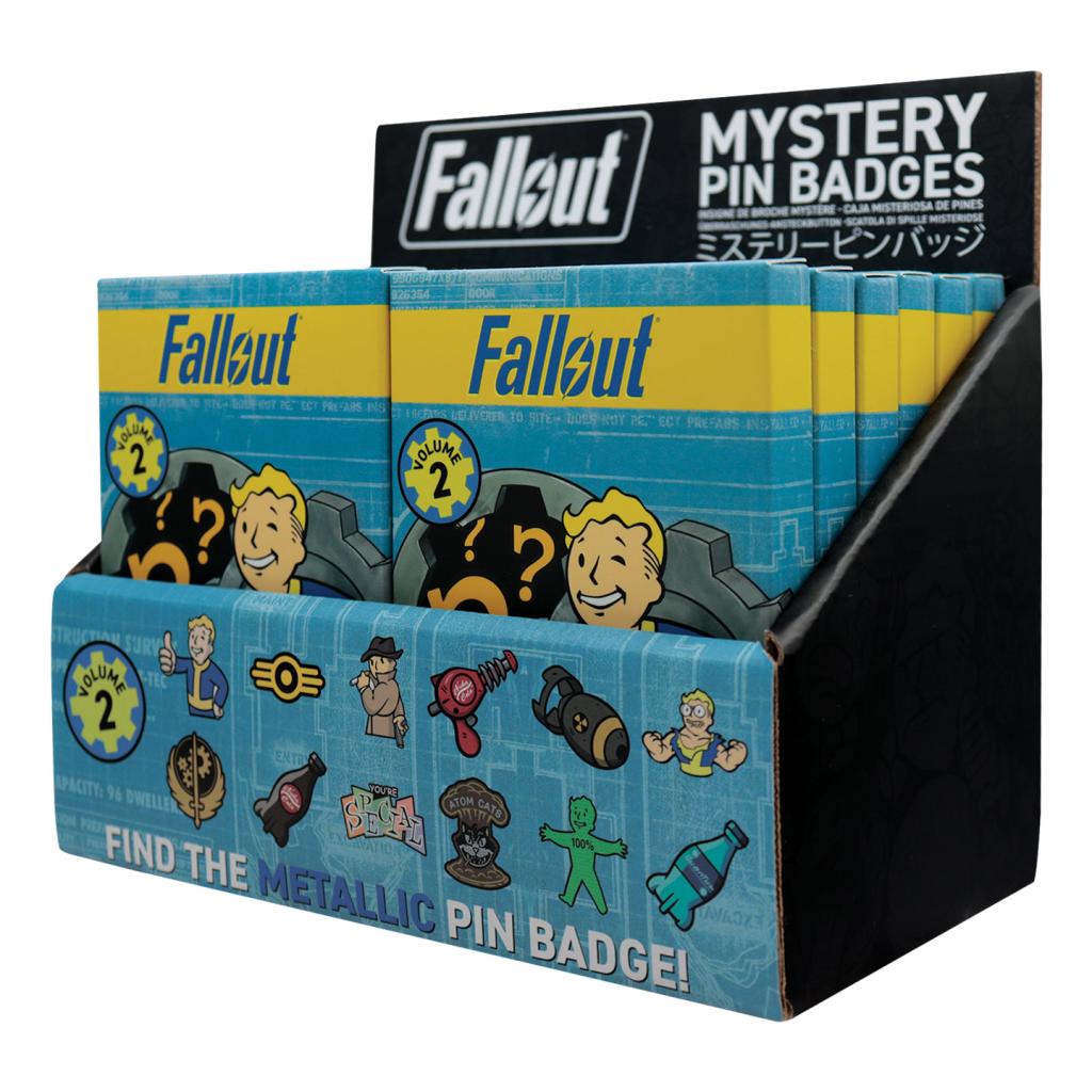 FALLOUT - Mystery Box of 12 Pin Badge : ShopForGeek.com: Pin's Fanattik ...