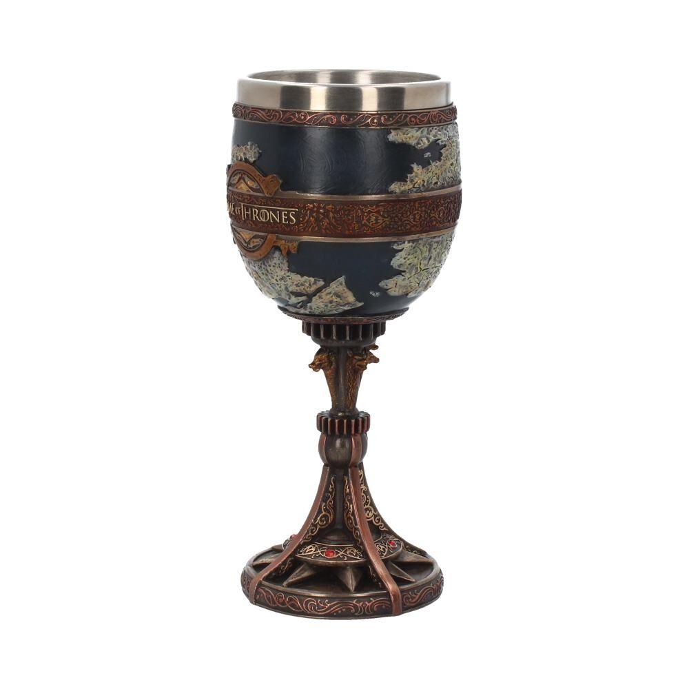 GAME OF THRONES - The Seven Kingdoms Goblet - 17,5 cm : ShopForGeek.com ...