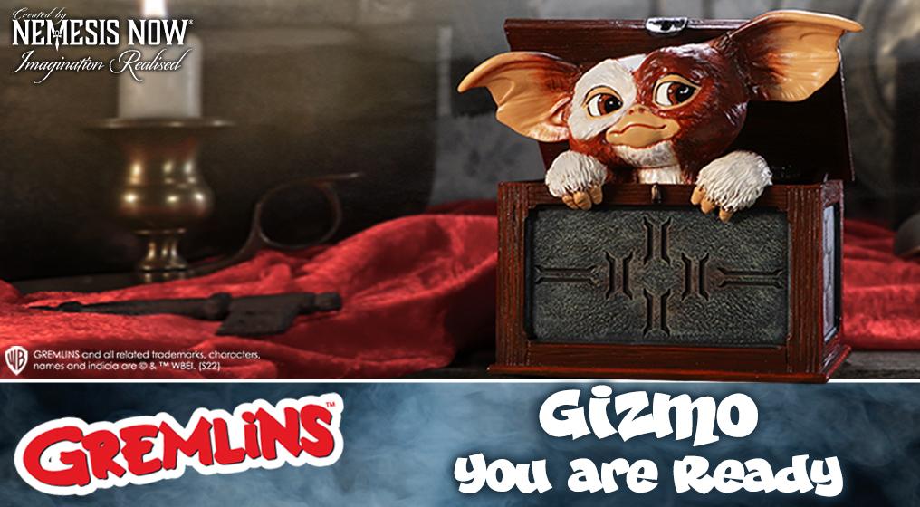 GREMLINS - Gizmo "You Are Ready" - Figure 12.5cm : ShopForGeek.com ...