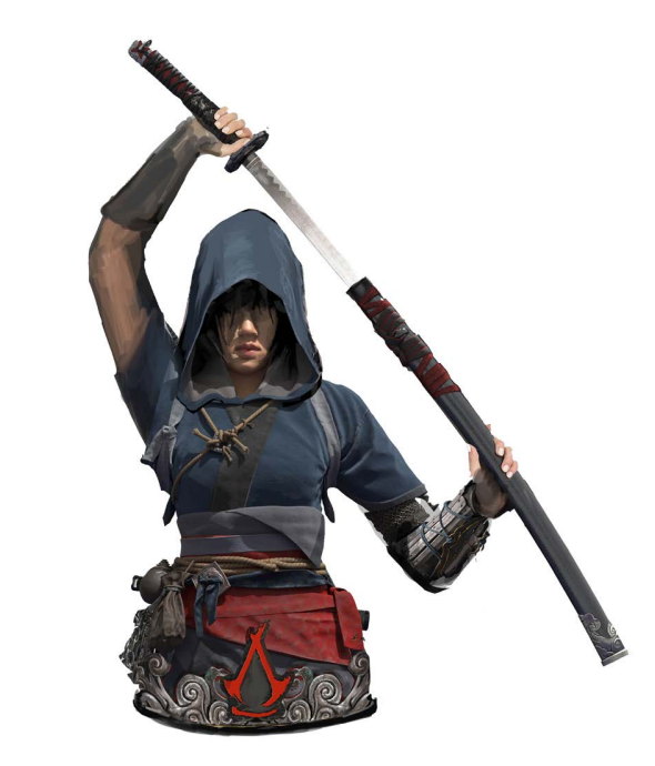 ASSASSIN'S CREED SHADOWS - Naoe - Bust 30cm : ShopForGeek.com ...