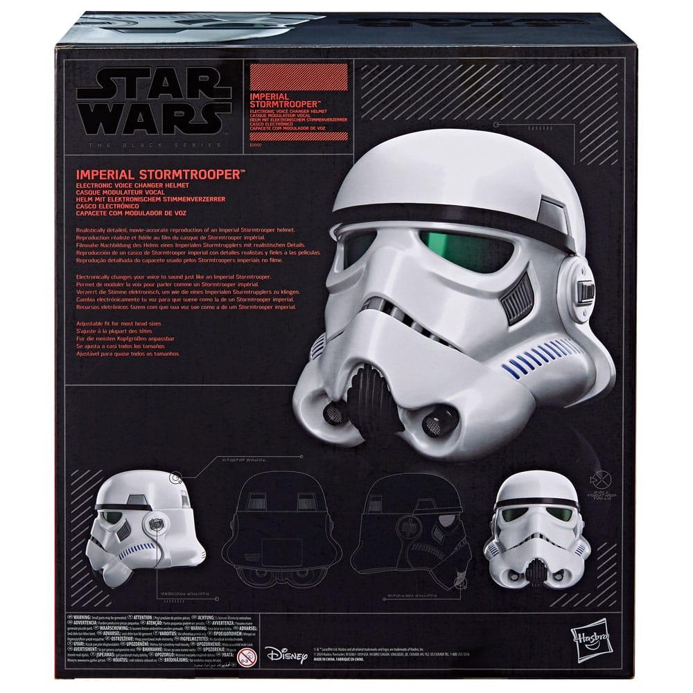 STAR WARS - Electronic Helmet Imperial Stromtrooper Black Series ...