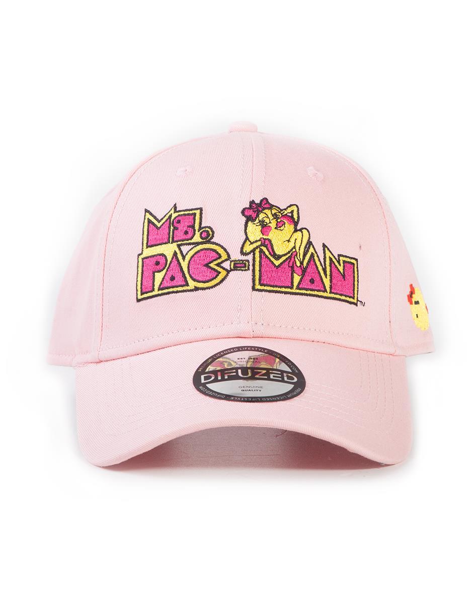 PAC-MAN - Cap - MS. Pac-Man Vintage : ShopForGeek.com: Cap Difuzed Pac-Man