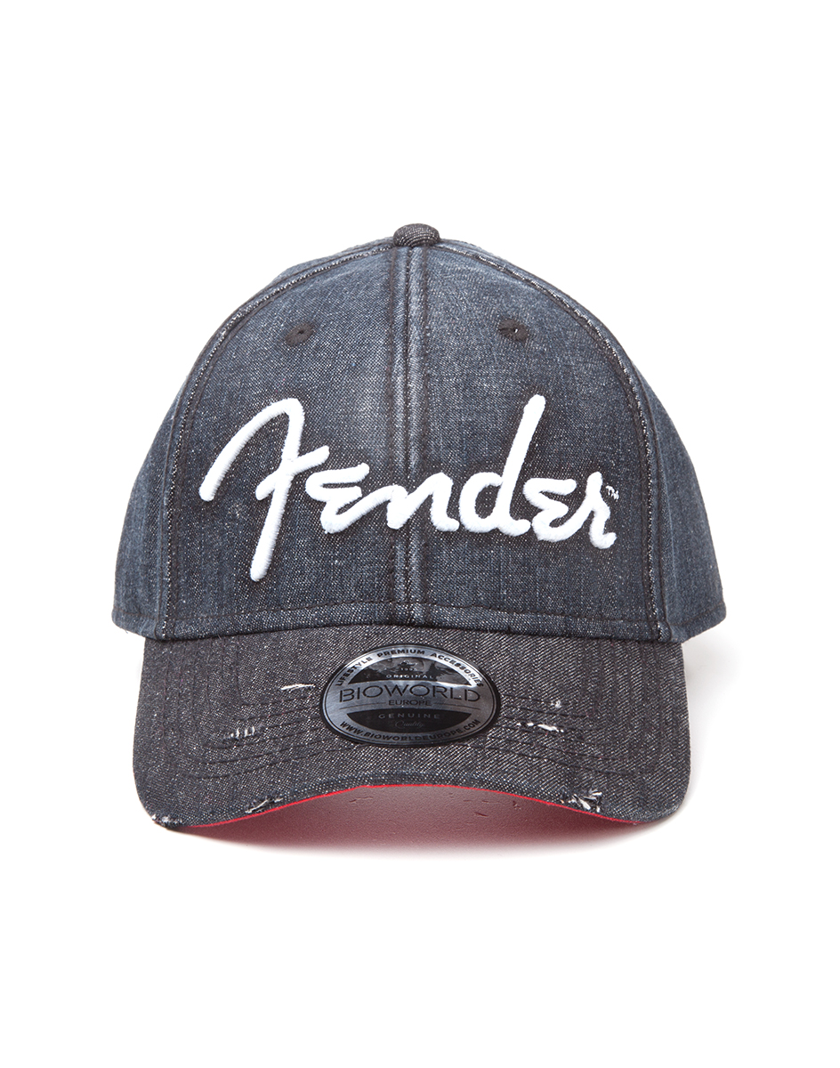 FENDER - Logo Denim Baseball Cap : ShopForGeek.com: Casquette Difuzed ...