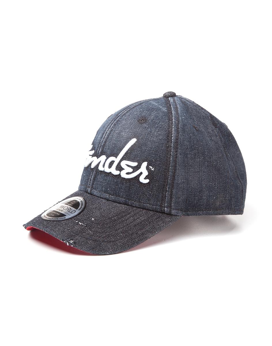 FENDER - Logo Denim Baseball Cap : ShopForGeek.com: Casquette Difuzed ...