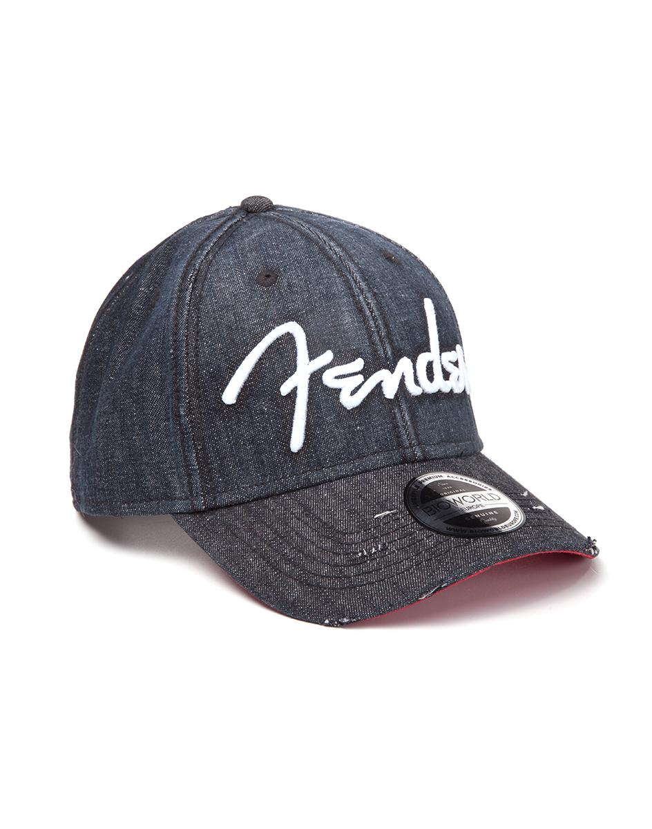 FENDER - Logo Denim Baseball Cap : ShopForGeek.com: Casquette Difuzed ...