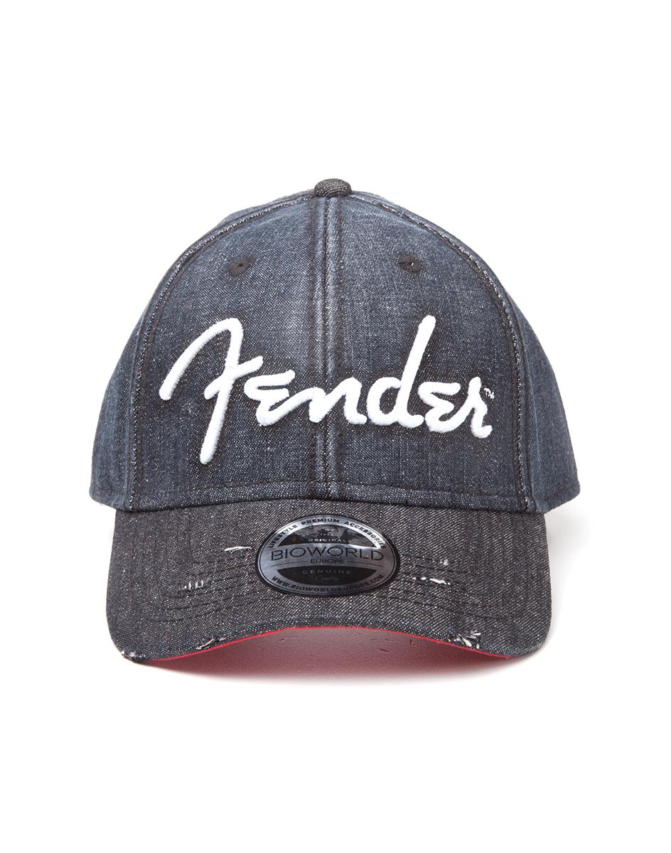 FENDER - Logo Denim Baseball Cap : ShopForGeek.com: Casquette Difuzed ...