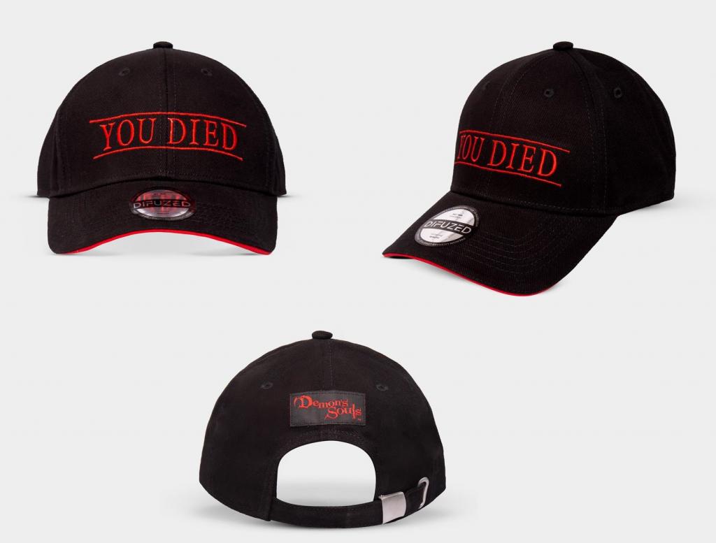 DEMON'S SOULS - You Died - Adjustable Cap : ShopForGeek.com: Cap ...