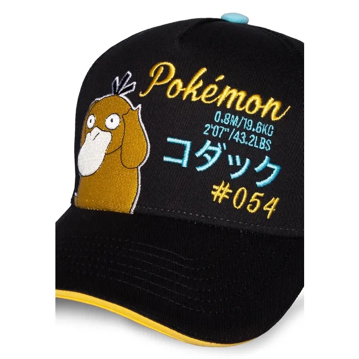 POKEMON - Psykokwak #054 - Casquette Ajustable : ShopForGeek.com ...