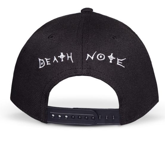Death Note - Adjustable Cap : ShopForGeek.com: Cap Difuzed Death Note