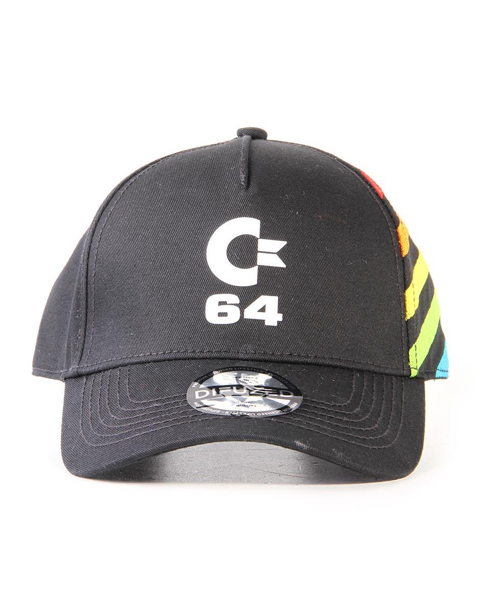 COMMODORE 64 - Curved Bill Cap - Logo : ShopForGeek.com: Cap Difuzed ...