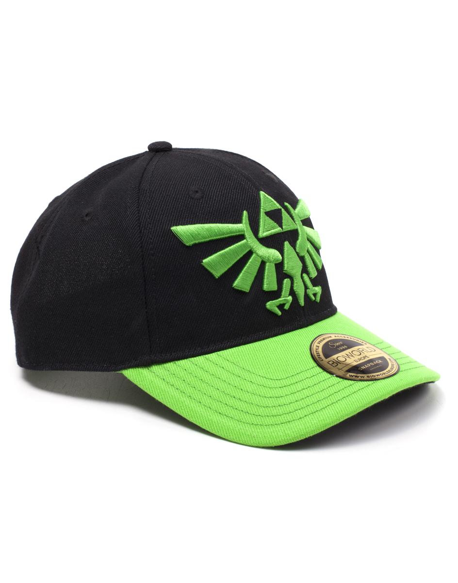 ZELDA - Hyrule Crest Logo Curved Bill Cap : ShopForGeek.com: Casquette ...