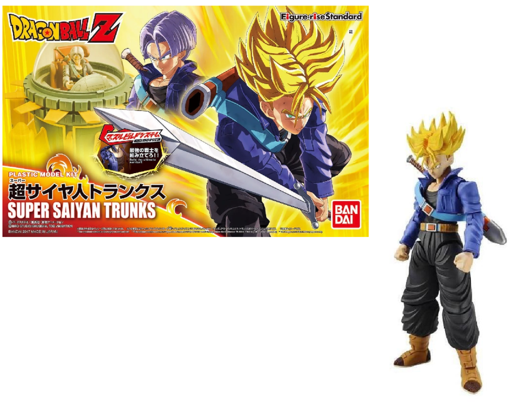 DRAGON BALL - Model Kit - Super Sayan Trunks : ShopForGeek.com: Model ...