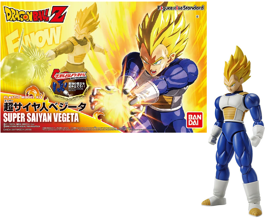 DRAGON BALL - Model Kit - Super Sayan Vegeta : ShopForGeek.com: Model ...
