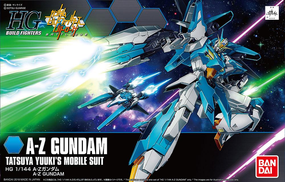 GUNDAM Build Fighters - Model Kit - HG 1/144 - Gundam A-Z : ShopForGeek ...