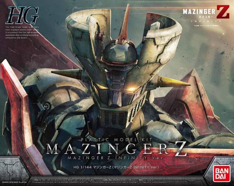 MAZINGER Z - Model Kit - HG 1/144 - Mazinger Z Infitity Version ...
