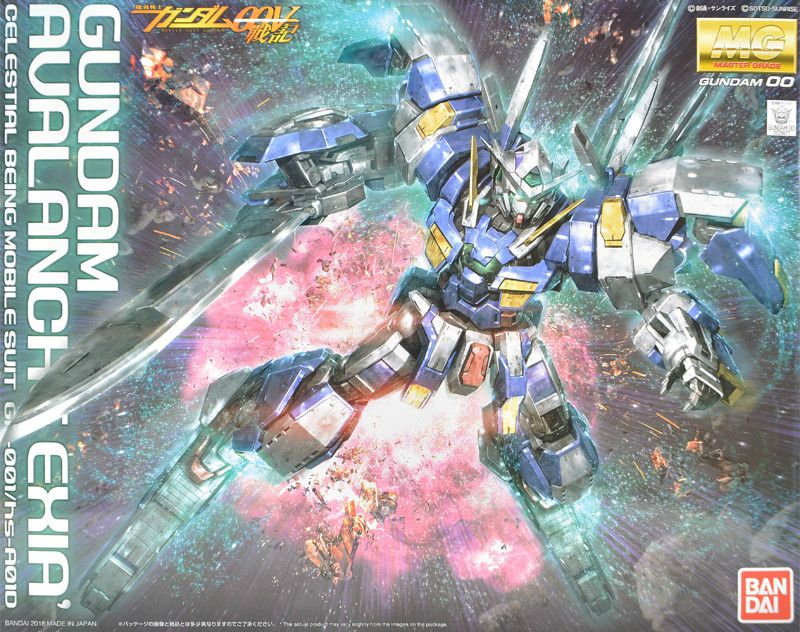 GUNDAM - Model Kit - MG 1/100 - Gundam Avalanche Exia - REPROD ...