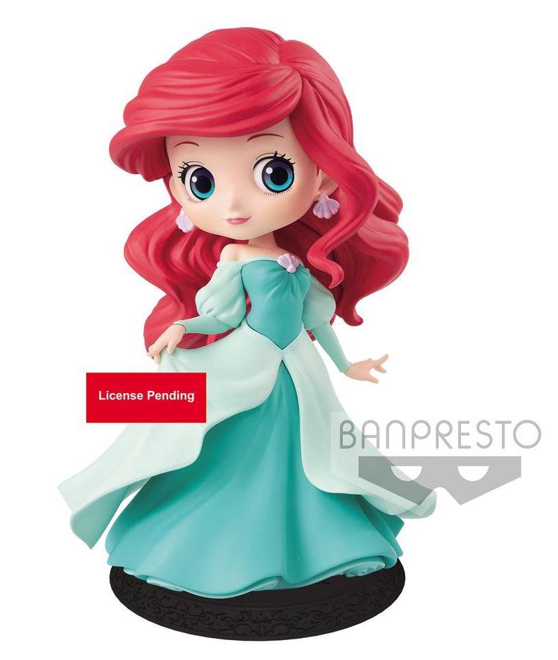 DISNEY - Q Posket Ariel Princess Green Dress - 14cm : ShopForGeek.com: Figurine Banpresto DISNEY