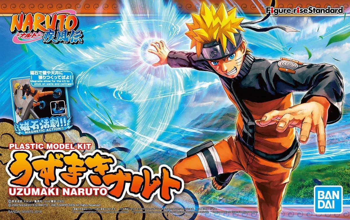 NARUTO - Model Kit - Uzumaki Naruto : ShopForGeek.com: Model Kit Bandai ...