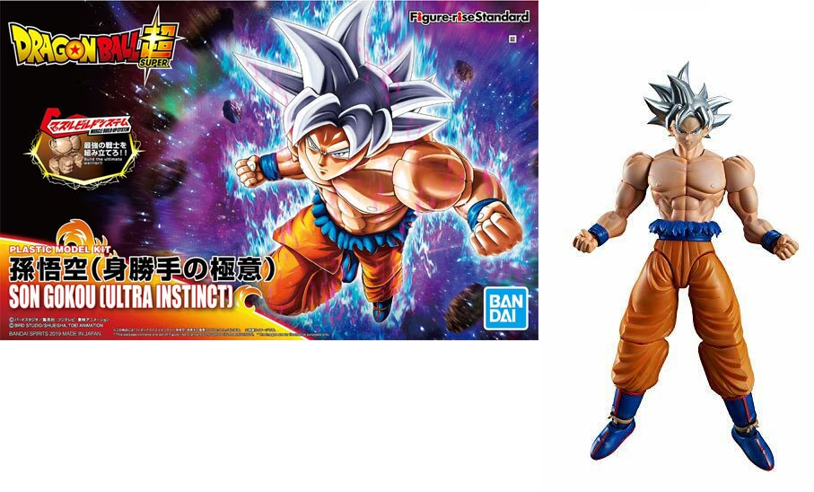 DRAGON BALL - Model Kit - SON GOKU Ultra Instinct : ShopForGeek.com ...