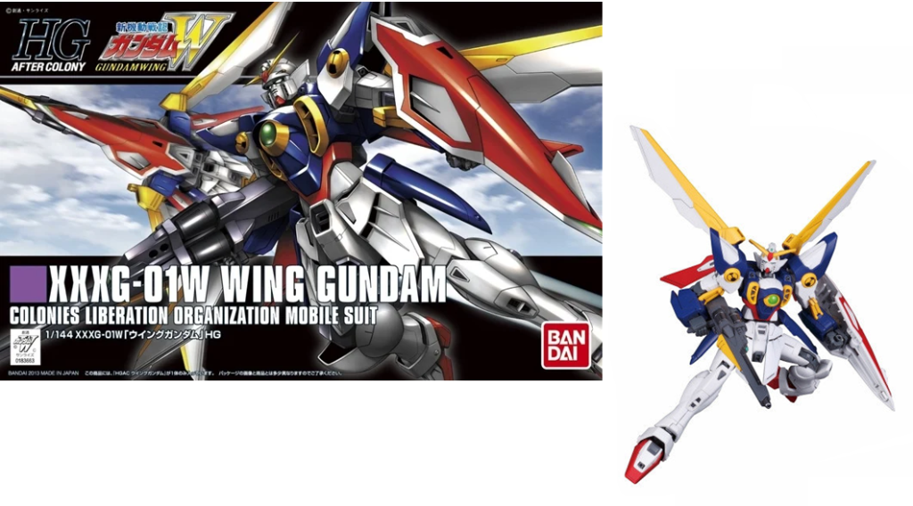 GUNDAM - Model Kit - High Grade - Wing Gundam - 1/144 : ShopForGeek.com ...