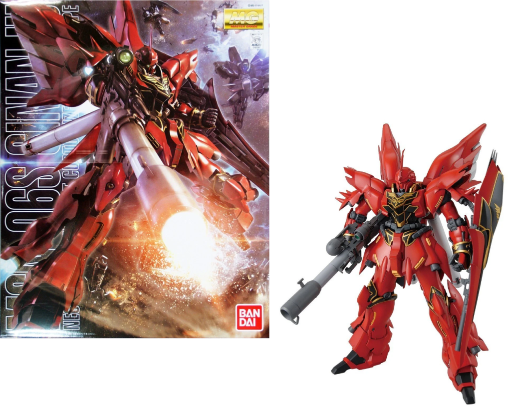 GUNDAM - Model Kit - Master Grade - Sinanju - 18 CM : ShopForGeek.com ...