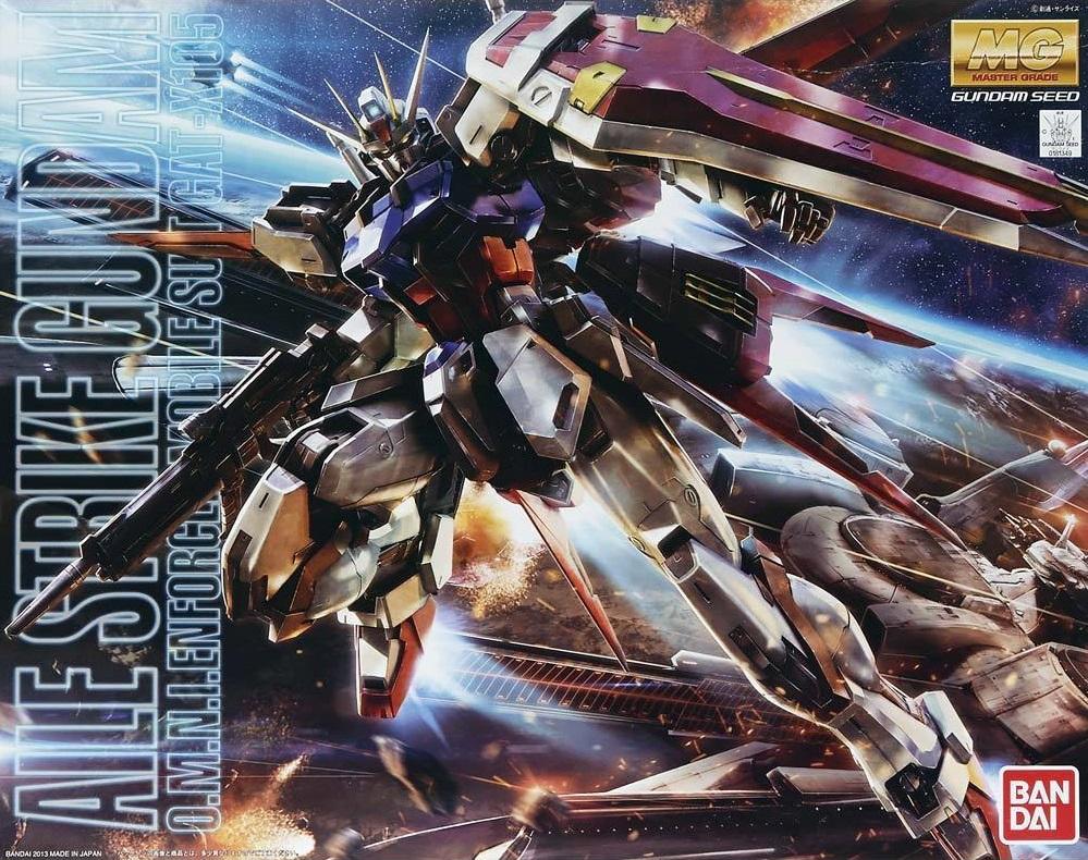 GUNDAM - Model Kit - MG 1/100 - Aile Strike Gundam - 18 CM ...