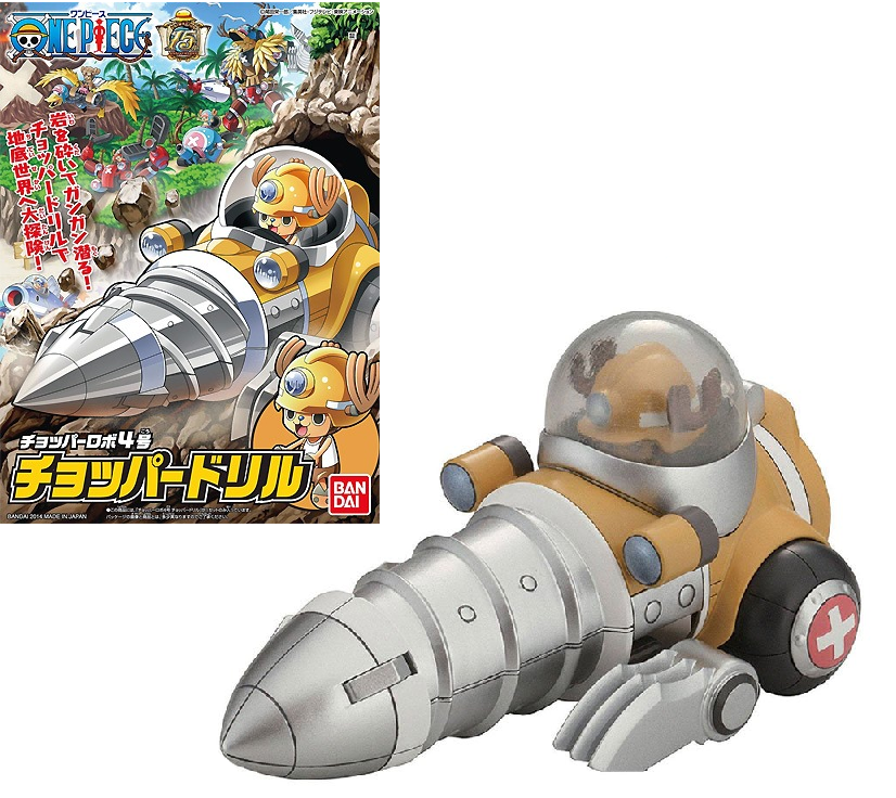 ONE PIECE - Model Kit - Chopper Robo Drill - 10 CM : ShopForGeek.com ...