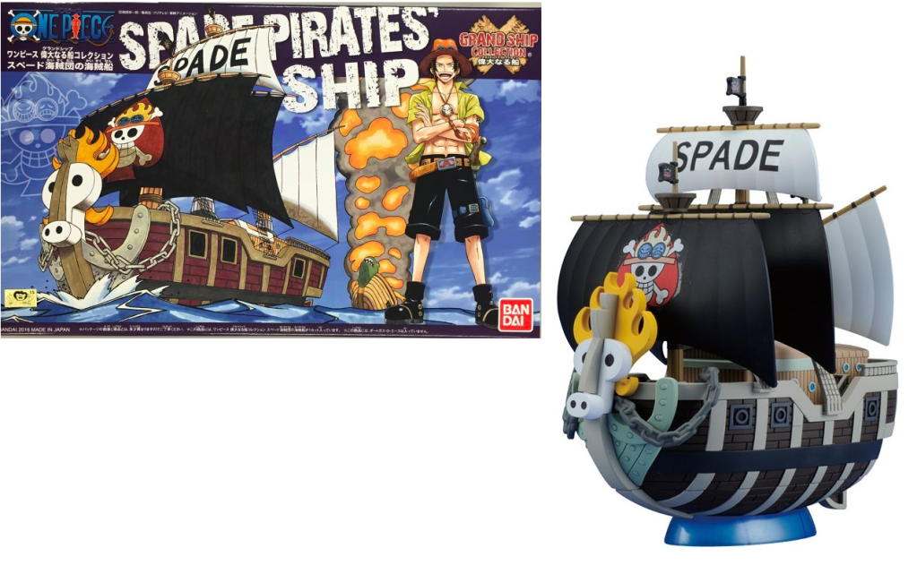 ONE PIECE - Model Kit - Ship - Spade Pirates : ShopForGeek.com: Model ...
