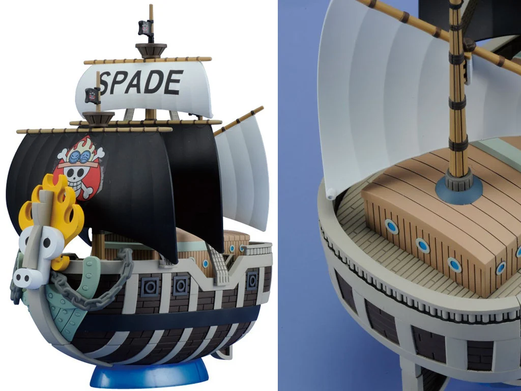 ONE PIECE - Model Kit - Ship - Spade Pirates : ShopForGeek.com: Model ...