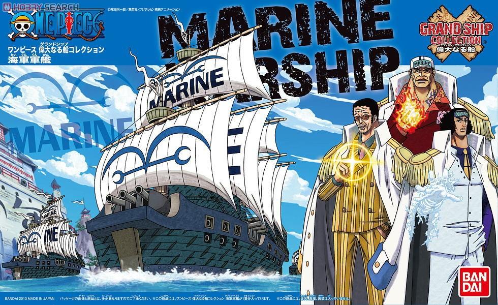 ONE PIECE - Model Kit - Ship - Marine 'REPROD' : ShopForGeek.com: Model ...