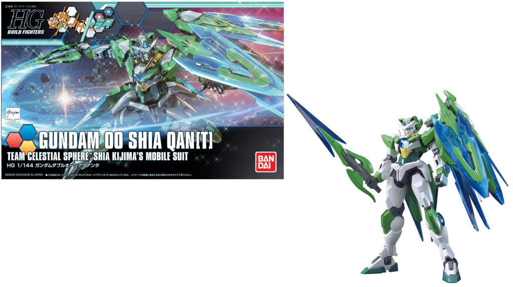 GUNDAM Build Fighters - Model Kit - HG 1/144 - Gundam OO Sia Qan(t ...