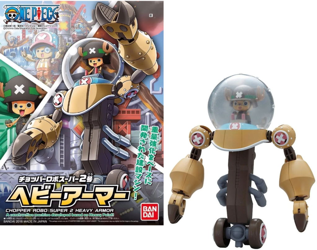 ONE PIECE - Model Kit - Chopper Robo Super 2 Heavy Armor - 10 CM ...